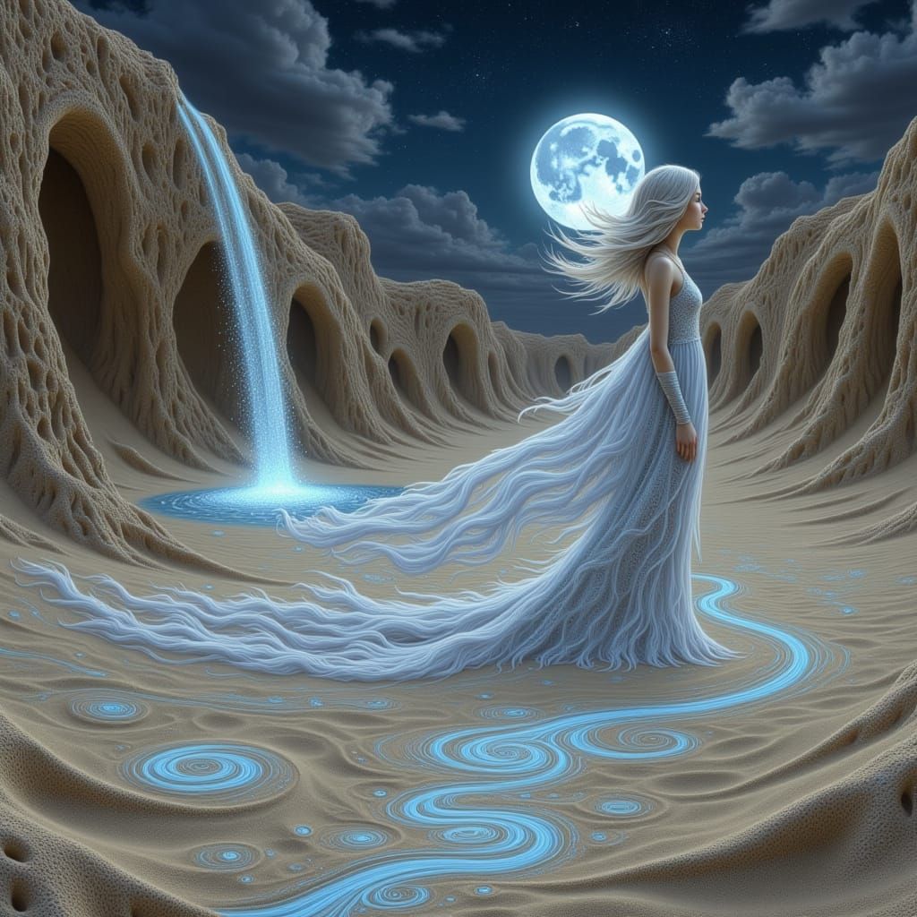 Shifting Sands Enchantress - Desert Goddess of Shifting Sand...