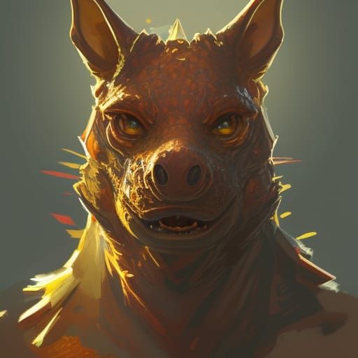 a traditional kobold - AI Generated Artwork - NightCafe Creator