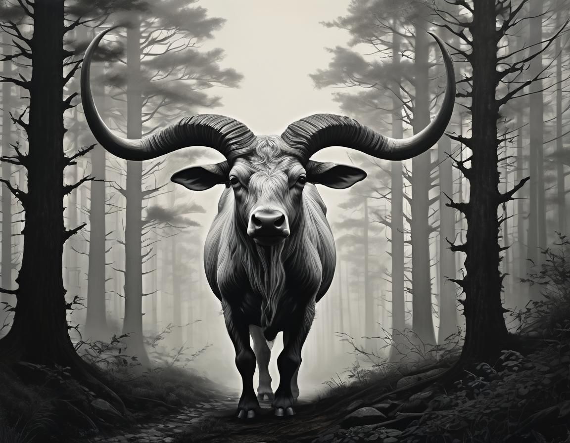 Trail Encounter - AI Generated Artwork - NightCafe Creator