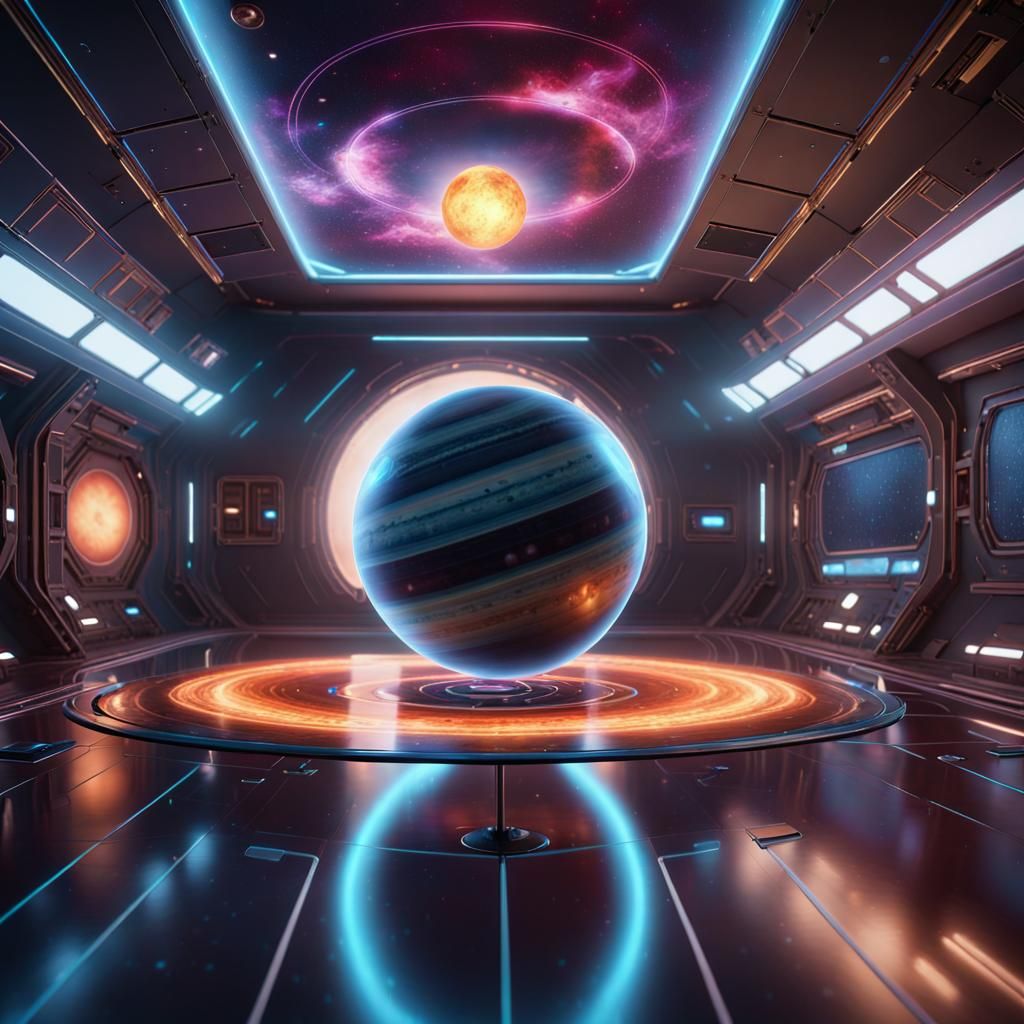 Space navigation. - AI Generated Artwork - NightCafe Creator