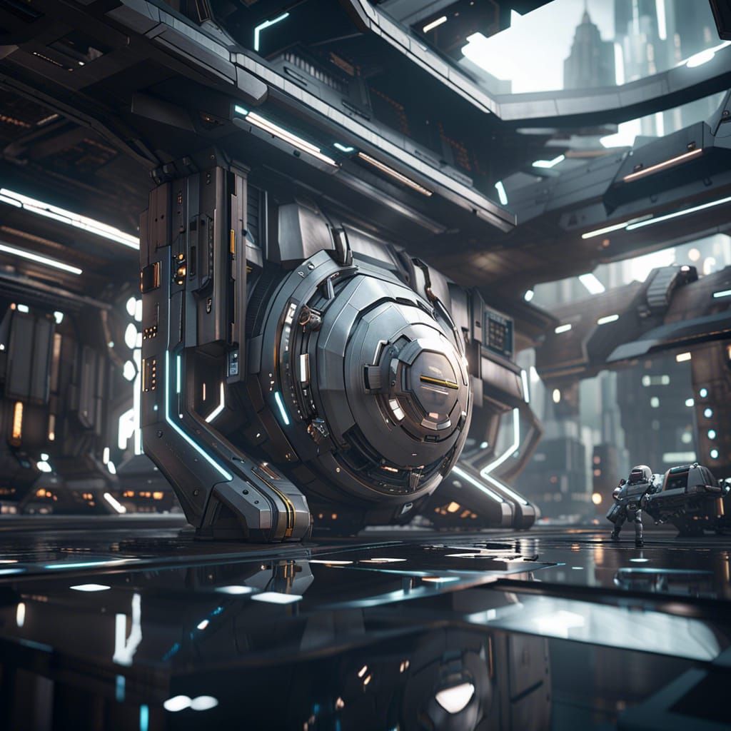 Advanced Computer Lab - AI Generated Artwork - NightCafe Creator