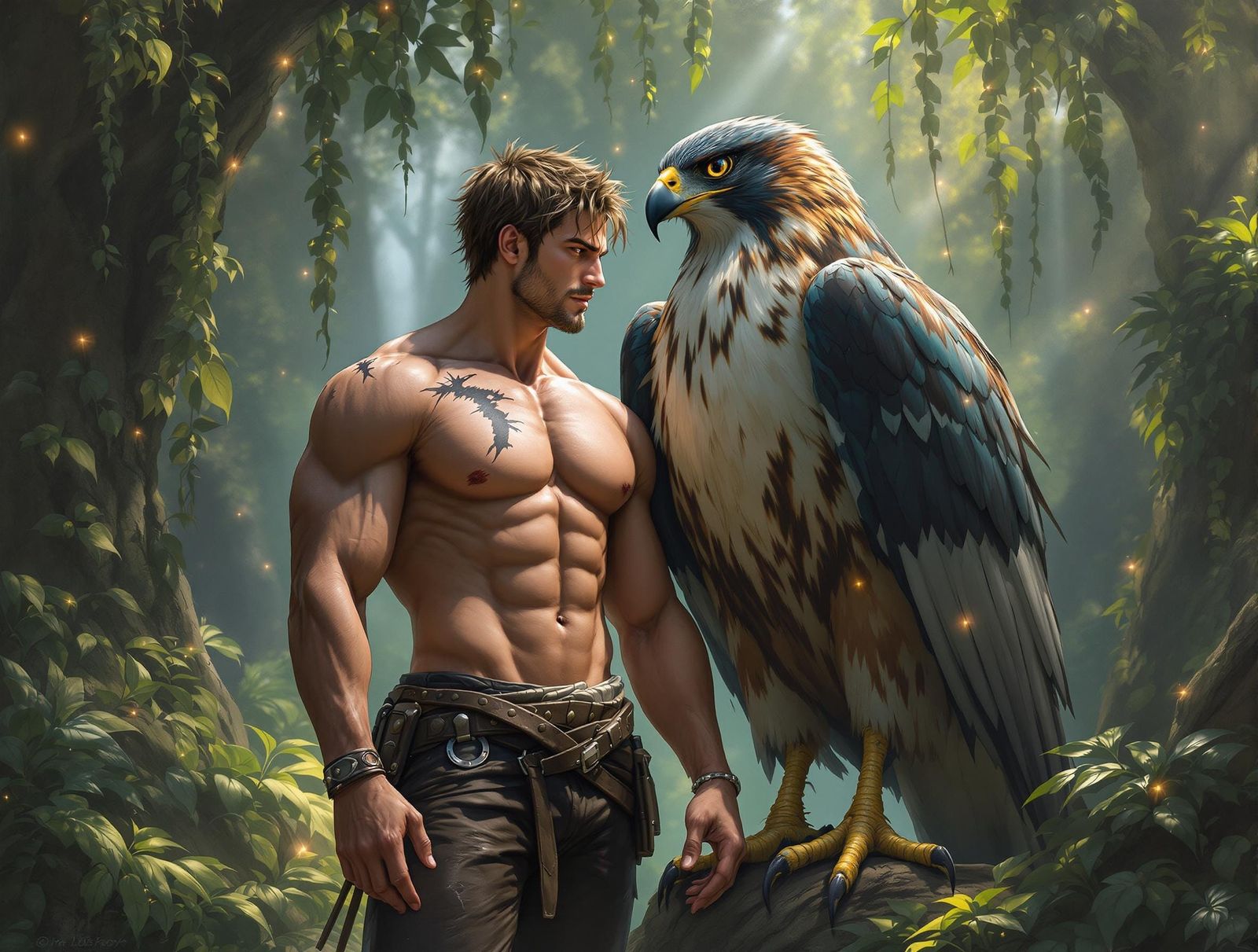 Avior, the Skybreaker - Fantasy Warrior Binds with Majestic ...