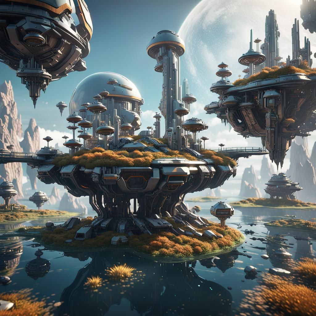 Deep world - AI Generated Artwork - NightCafe Creator