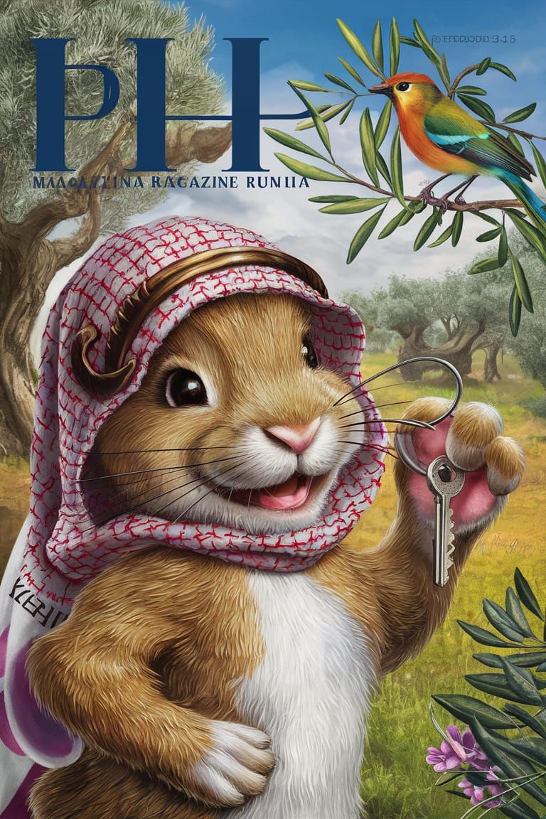 Rabbit magazine cover (Ideogram 1.0) - AI Generated Artwork - NightCafe ...
