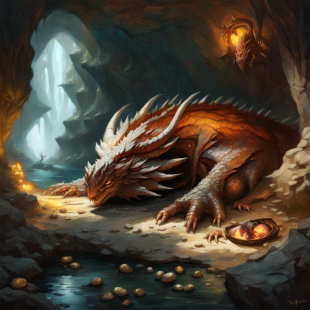 Smaug - AI Generated Artwork - NightCafe Creator