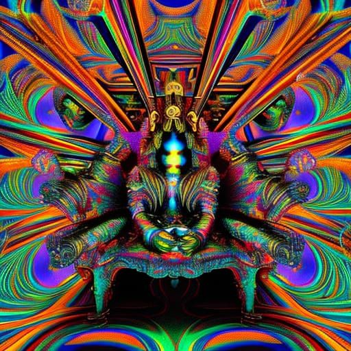 The God-Realized Chair - AI Generated Artwork - NightCafe Creator