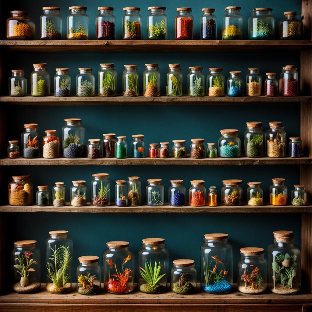 A collection of peculiar and fascinating items - AI Generated Artwork ...