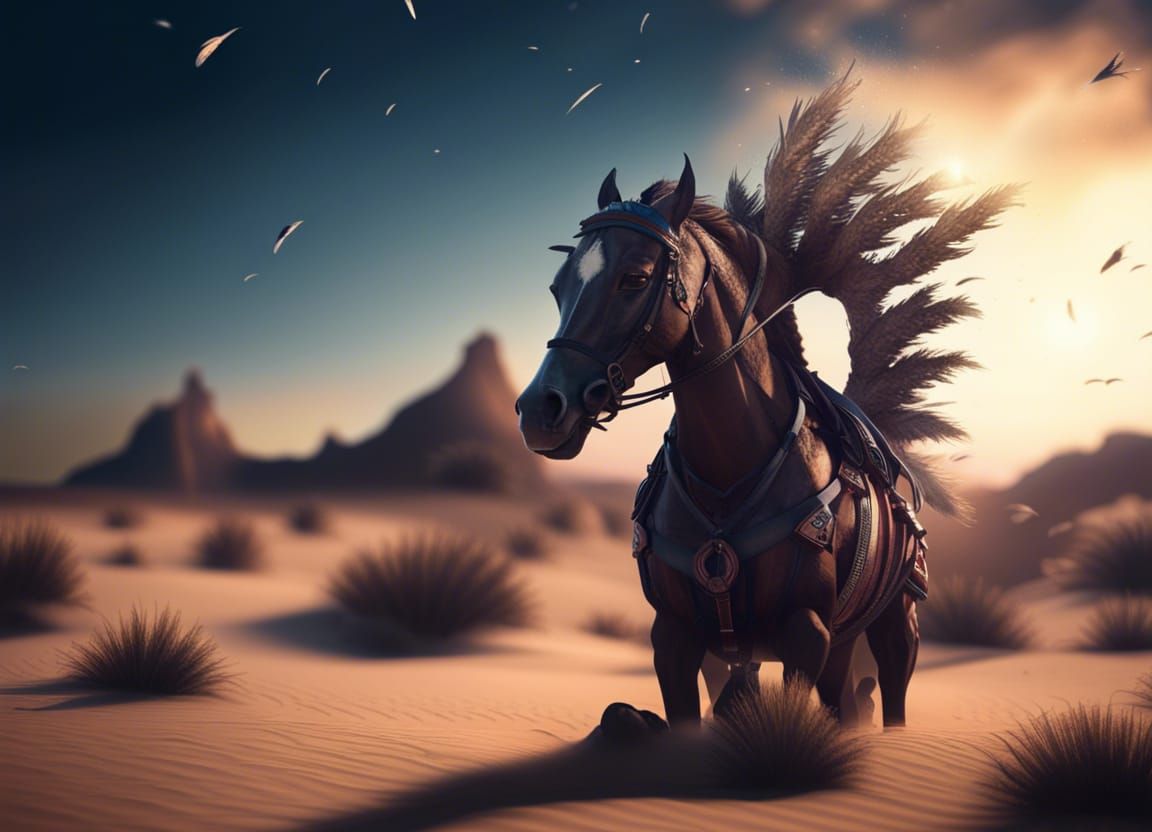 A celestial wand, uplifted from stardust by an ancient mage, casts ...