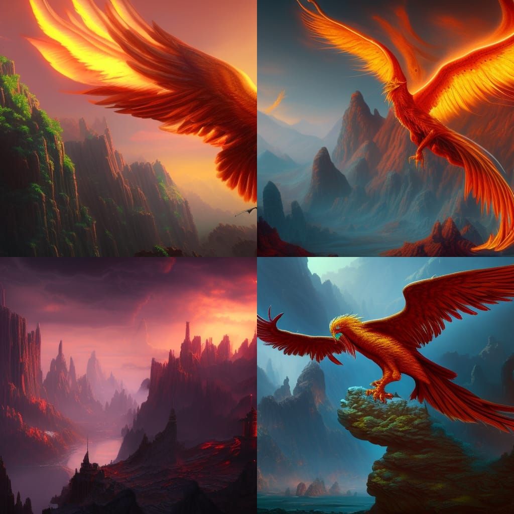 A phoenix - AI Generated Artwork - NightCafe Creator