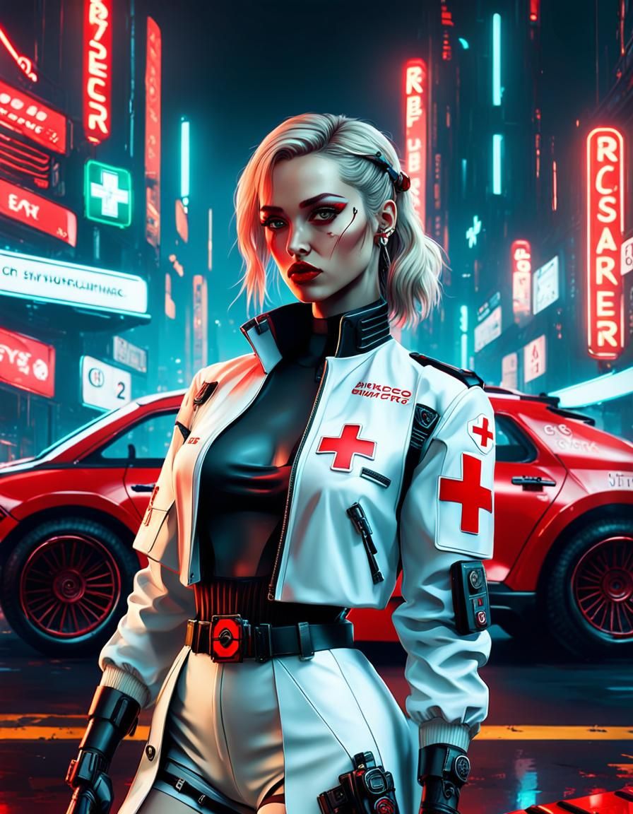 MedTech Character /Cyberpunk RED) I - AI Generated Artwork - NightCafe ...