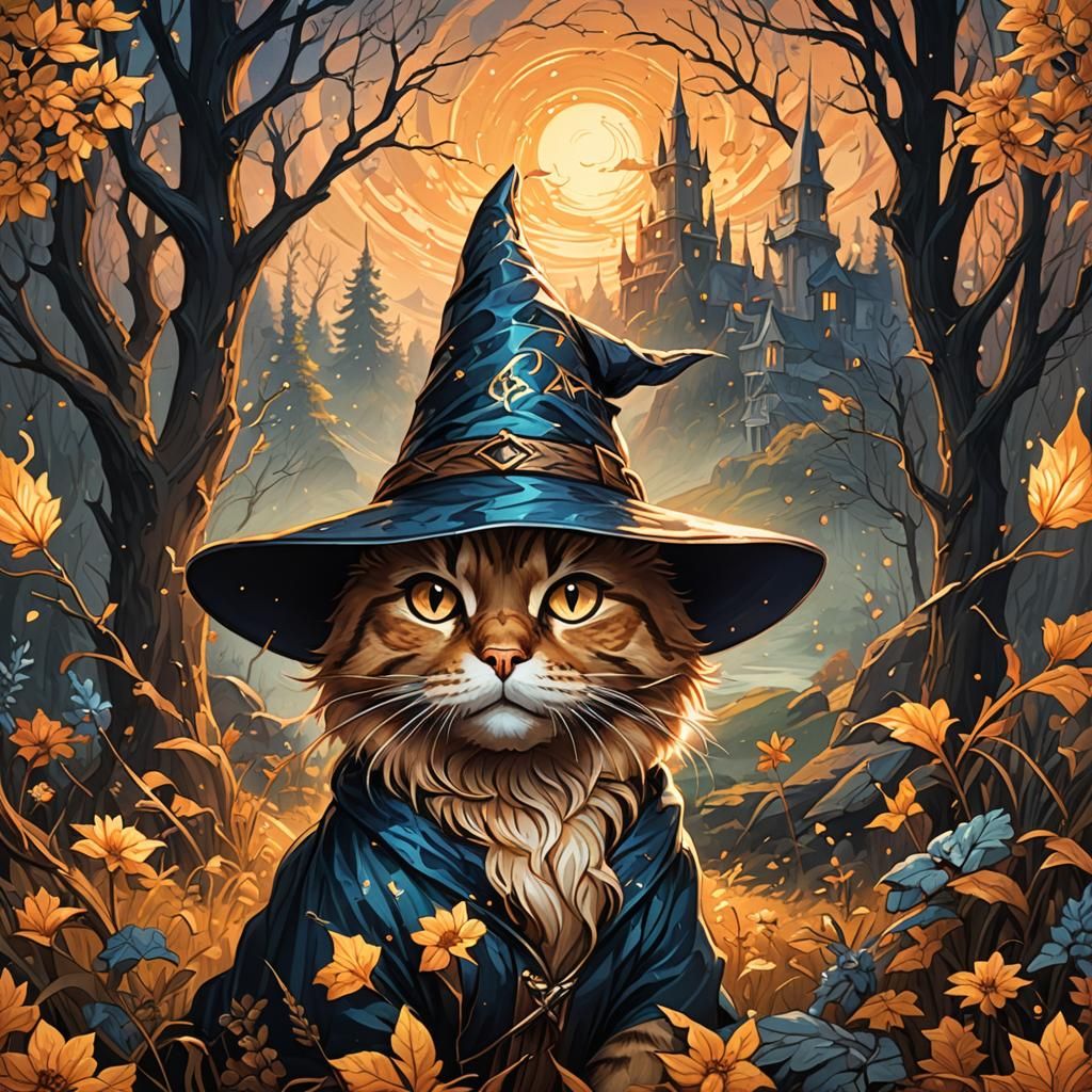 Wizard Portrait 1 - AI Generated Artwork - NightCafe Creator