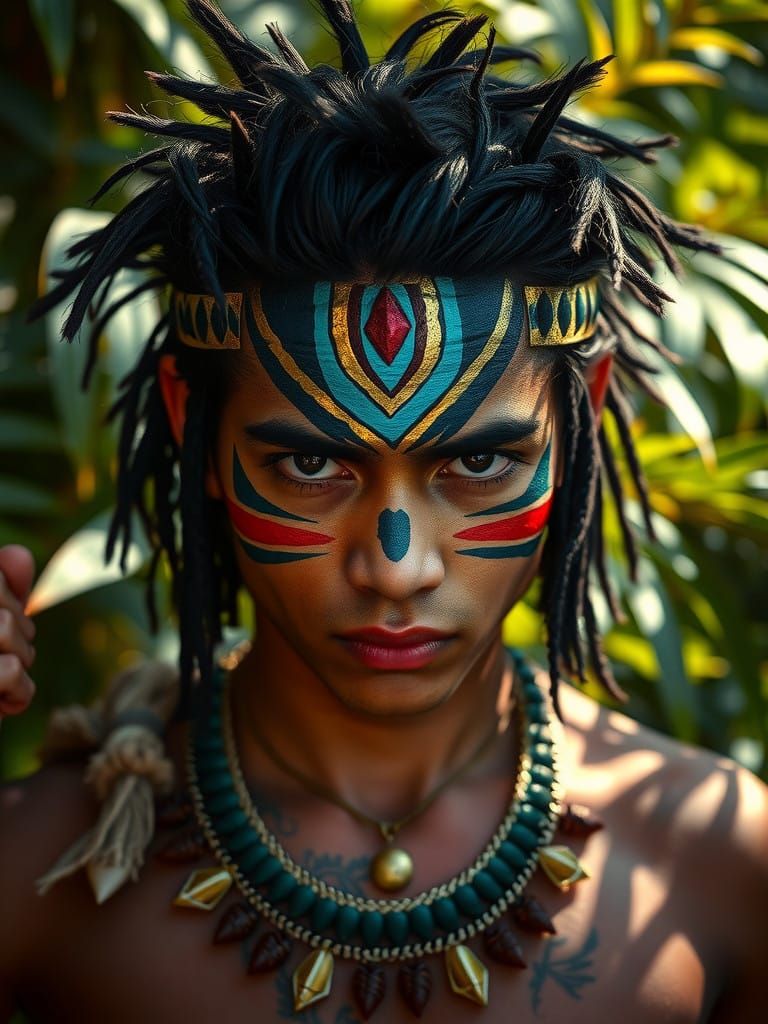 Indigenous portrait - Indigenous portrait