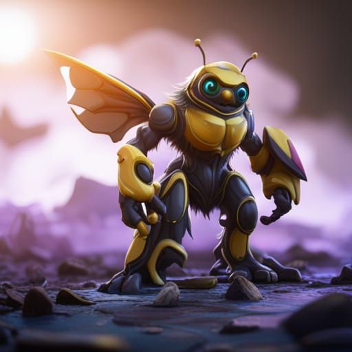 bumblebee bot - AI Generated Artwork - NightCafe Creator