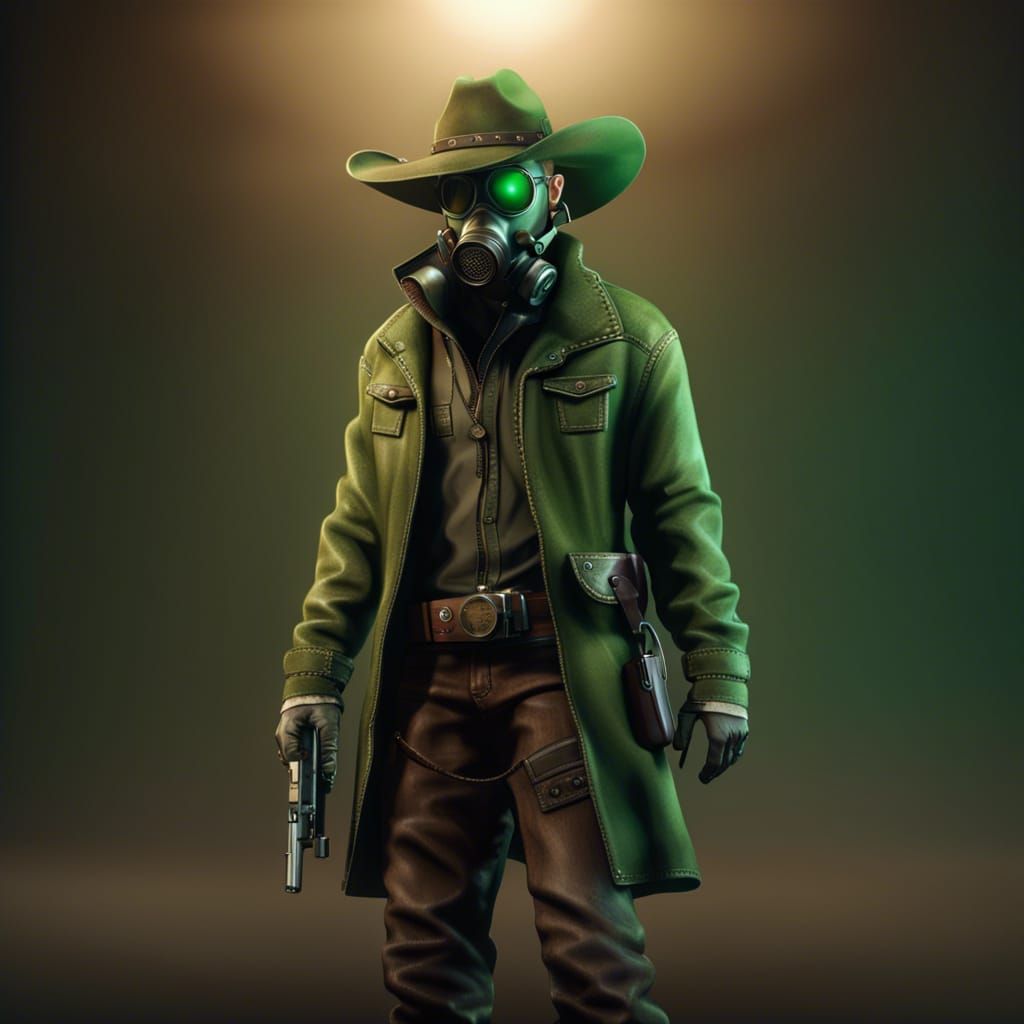 Apocalypse Cowboy V2 - AI Generated Artwork - NightCafe Creator