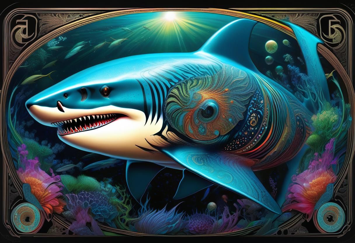 Maui as Shark God - AI Generated Artwork - NightCafe Creator