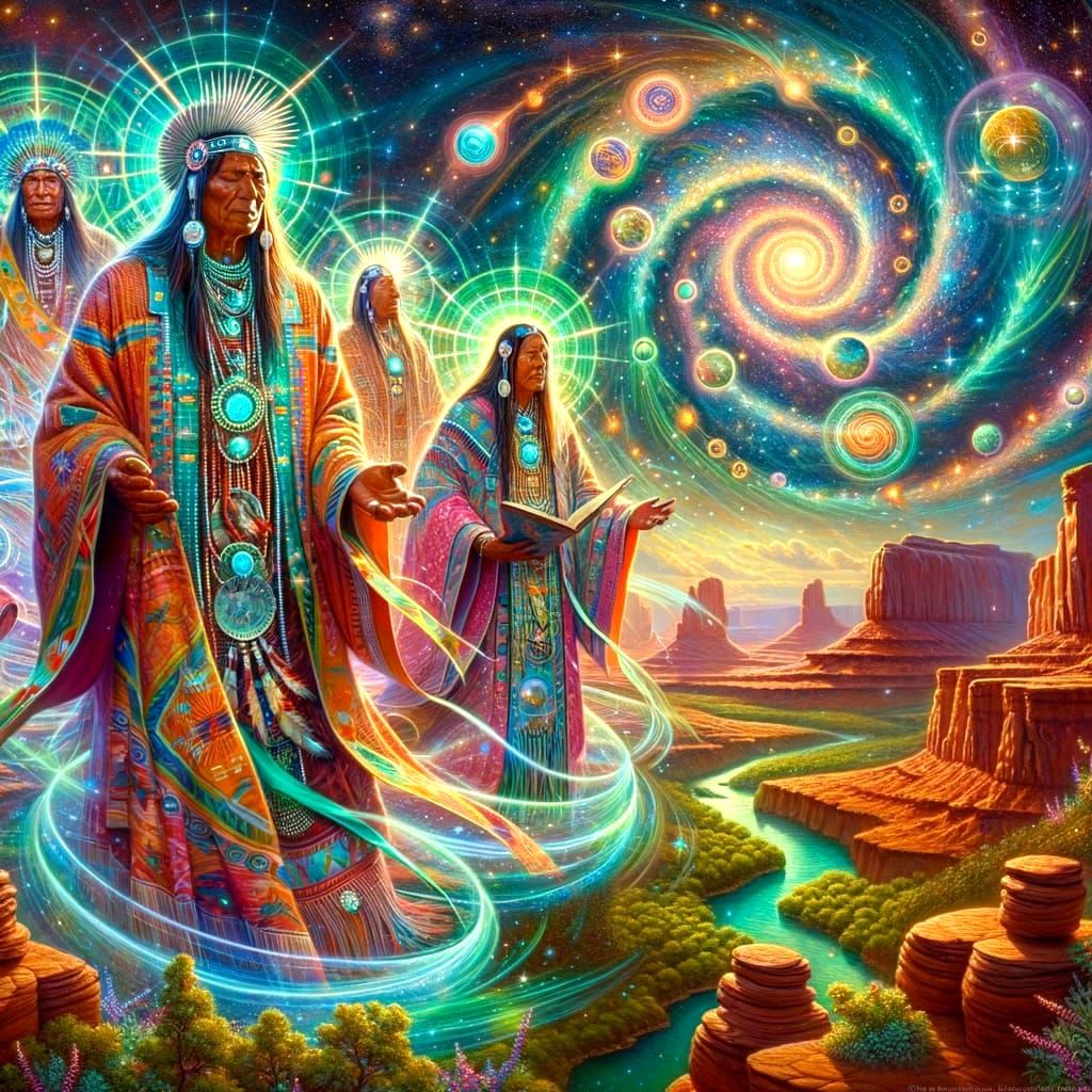 "Hózhójí Nahatʼá" – Holy People (Navajo)