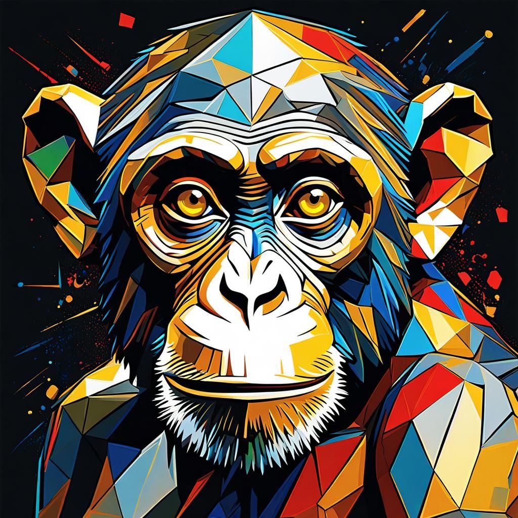 Monkey - AI Generated Artwork - NightCafe Creator