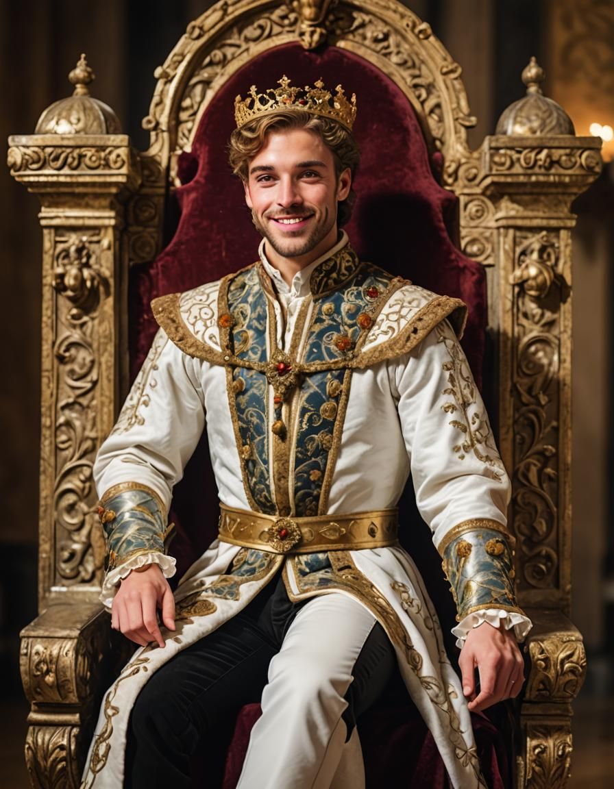 Meeting the Handsome Prince - AI Generated Artwork - NightCafe Creator