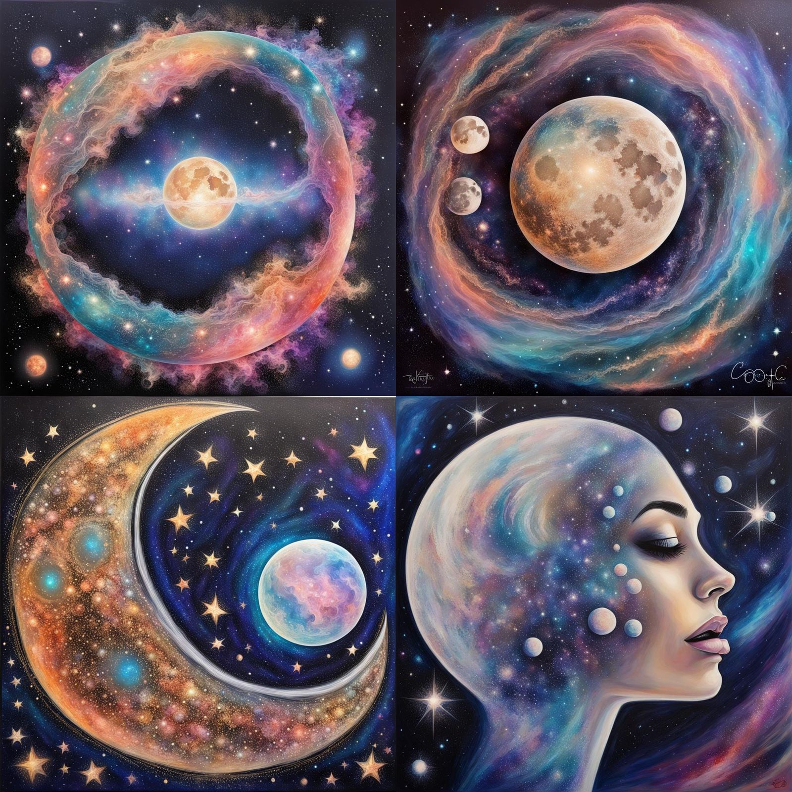 by artist "cosmotic galaxial moondust" - AI Generated Artwork ...
