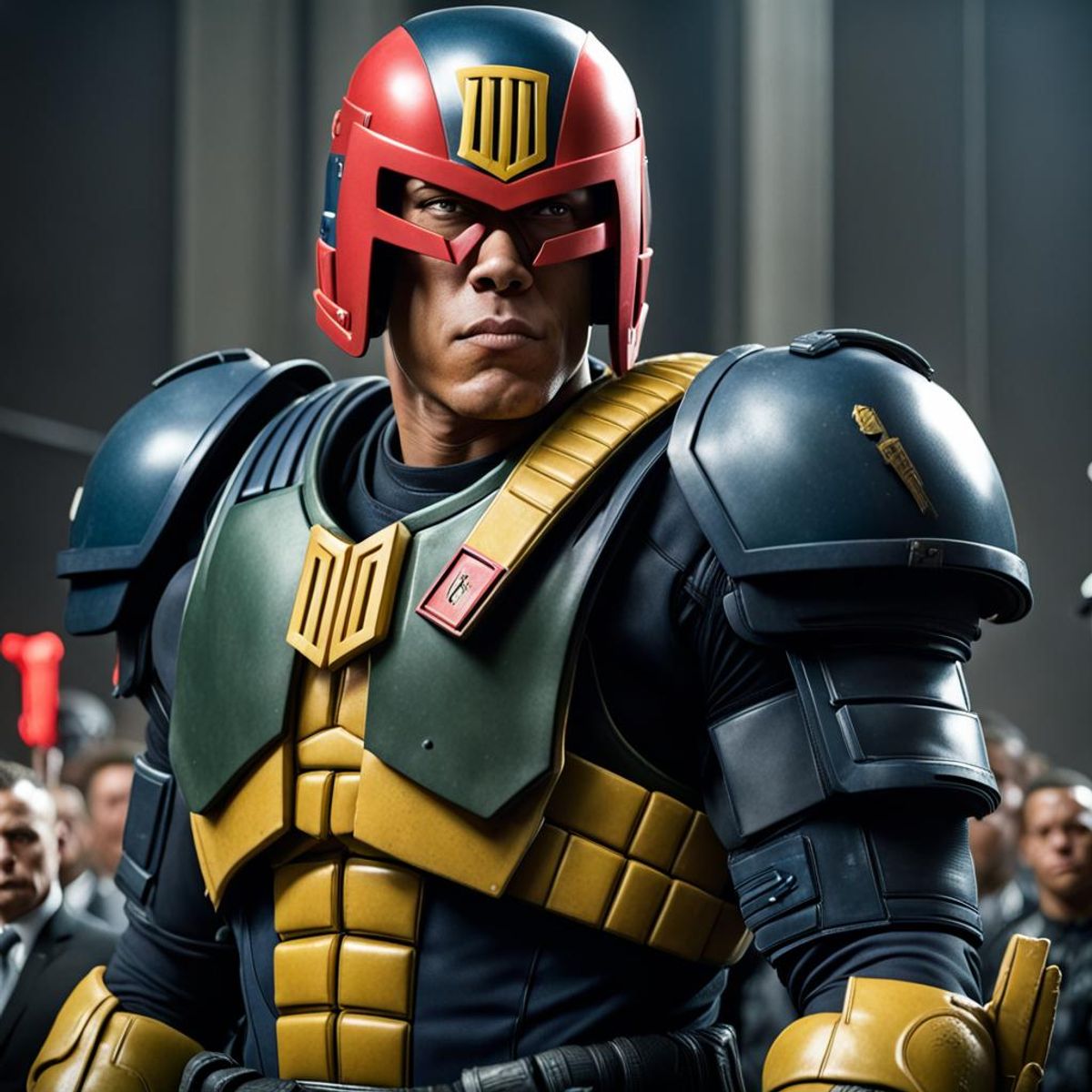 Aaron Judge Dredd - AI Generated Artwork - NightCafe Creator