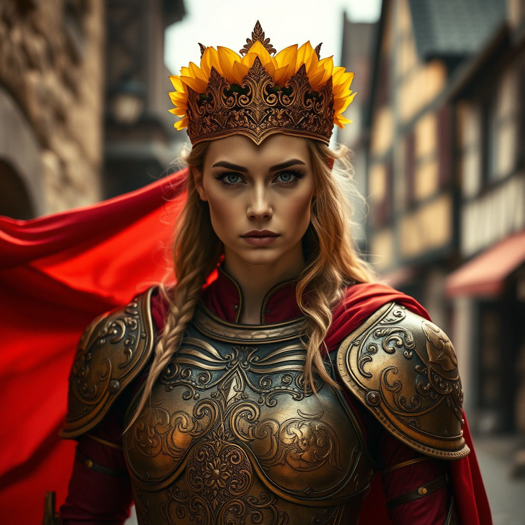 a powerful female warrior - a powerful female warrior