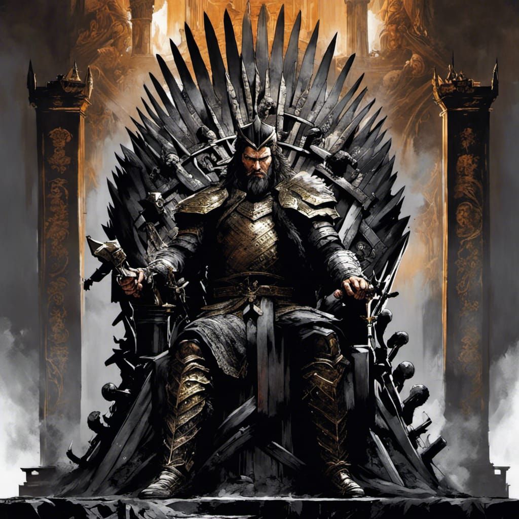 King Conan Wins the Game of Thrones - AI Generated Artwork - NightCafe ...