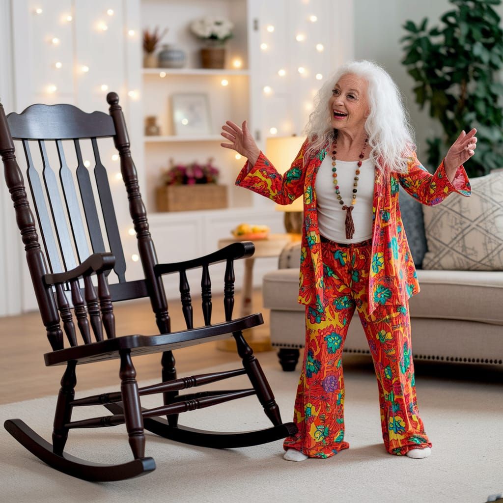 "We think Granny may be off her rocker."