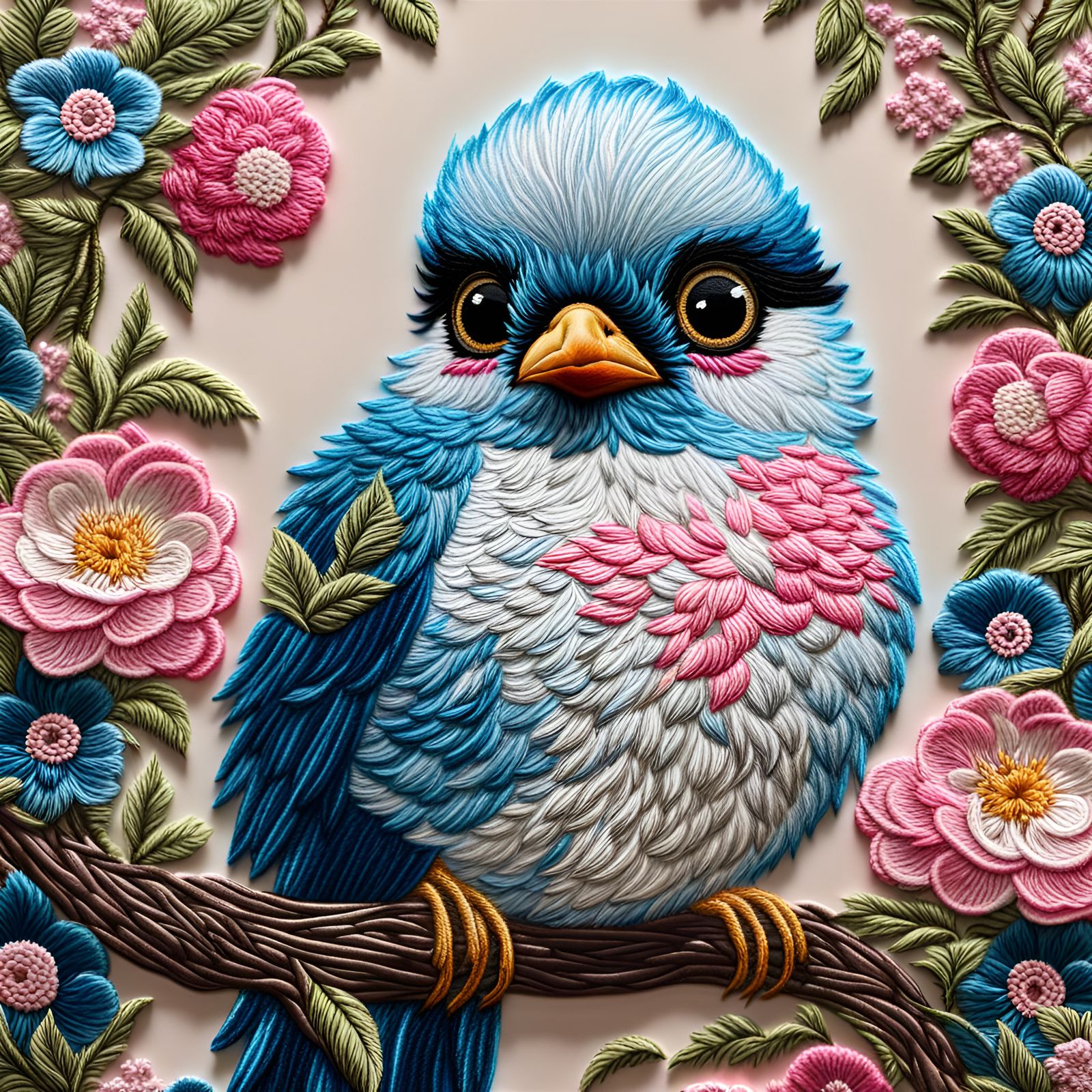 The blue bird - AI Generated Artwork - NightCafe Creator