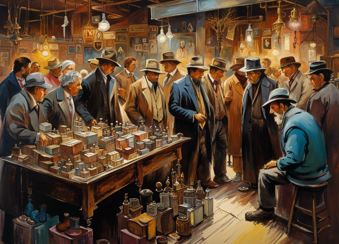 Bargain Boulevard - IV - AI Generated Artwork - NightCafe Creator