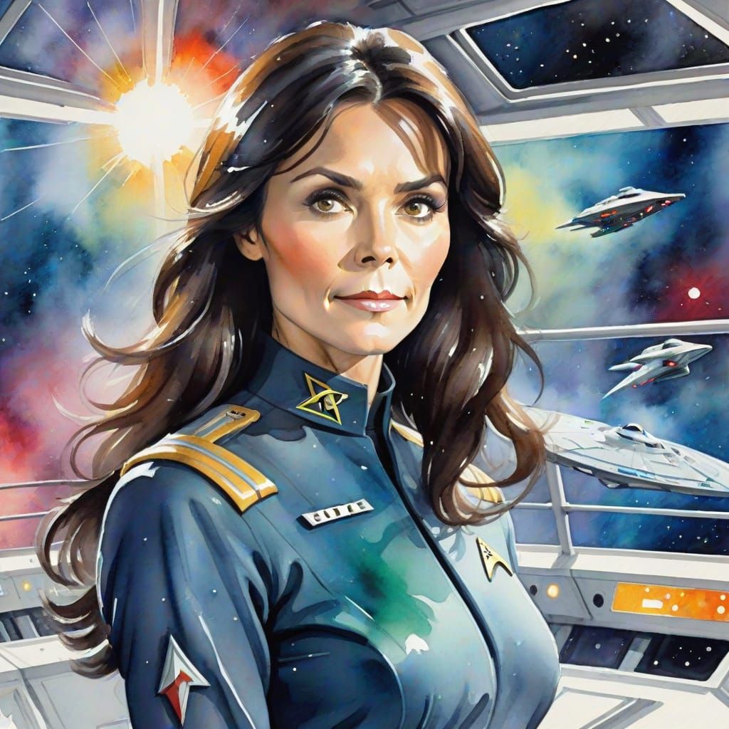 Sabrina Duncan "Star Blazer" - Ethereal Starship Commander i...