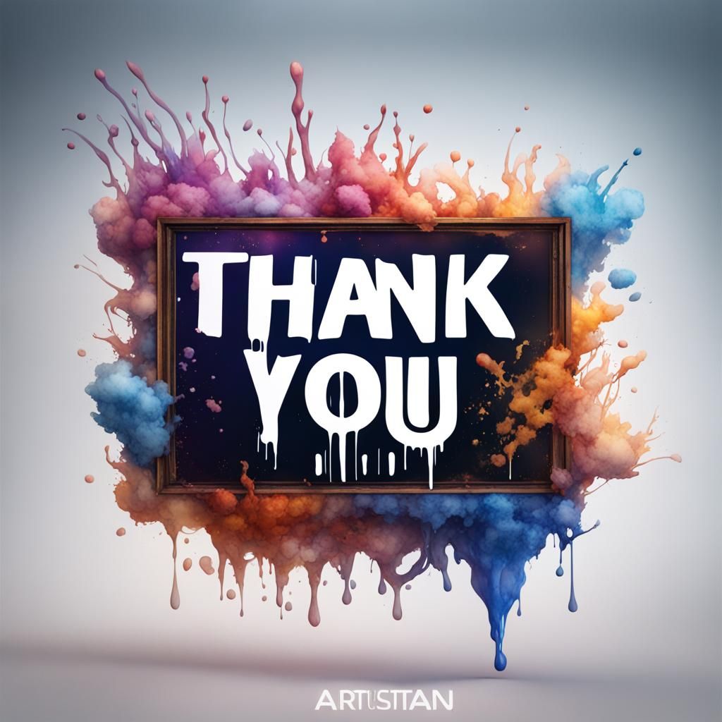 Thank You - AI Generated Artwork - NightCafe Creator