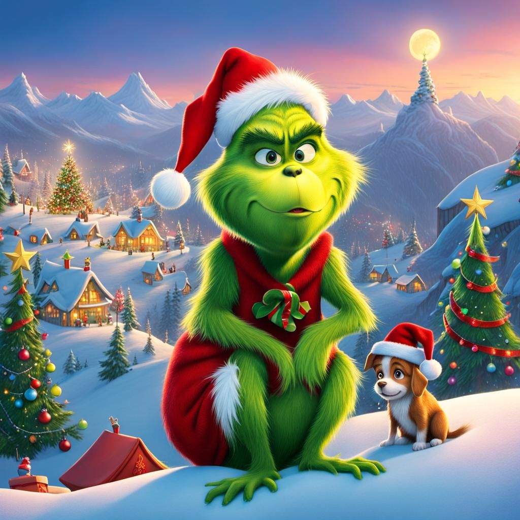 The Grinch 🎄 - AI Generated Artwork - NightCafe Creator