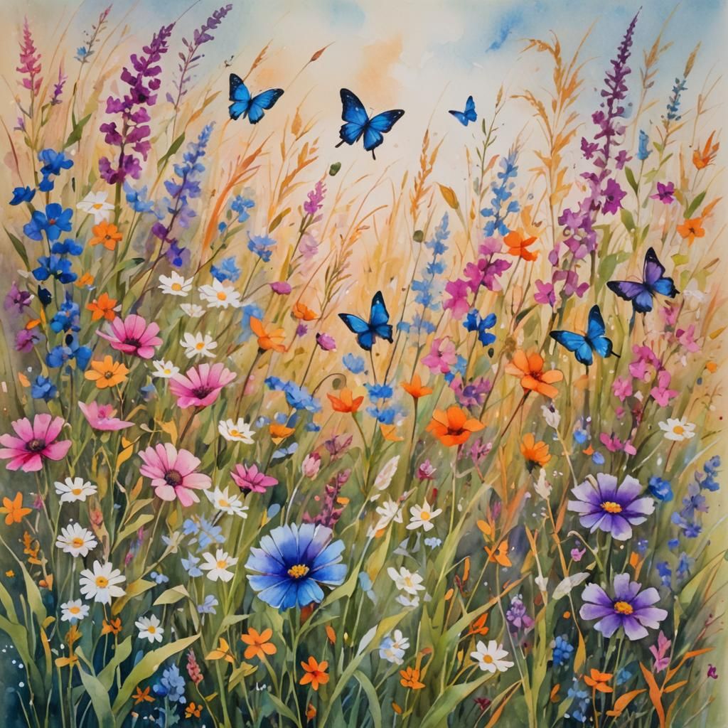 Flutter - AI Generated Artwork - NightCafe Creator