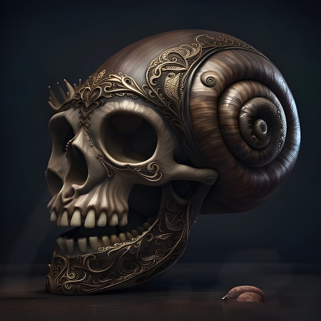 The shell of him - AI Generated Artwork - NightCafe Creator