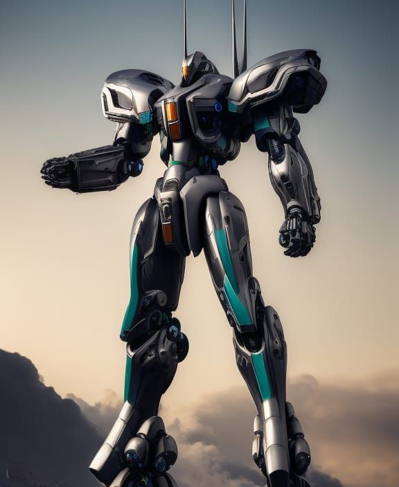 Epic mecha - AI Generated Artwork - NightCafe Creator