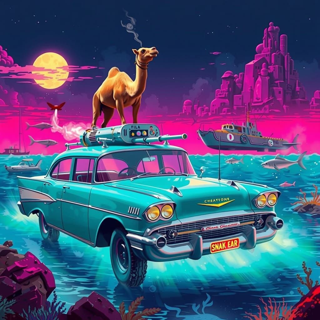 1950s Cigarette Submarine Spy Camel II