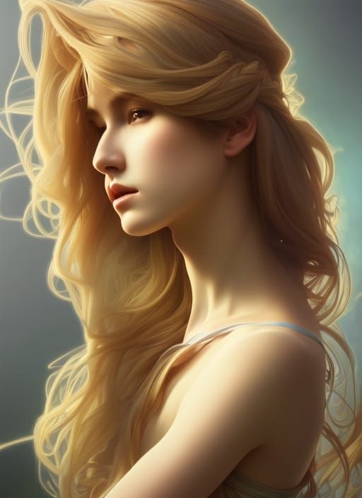 8k resolution concept art portrait, Artgerm, WLOP, Alphonse Mucha ...