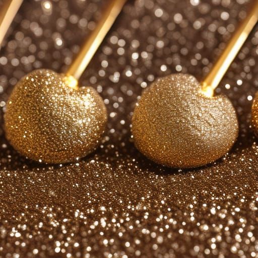 glitter candy apples - AI Generated Artwork - NightCafe Creator