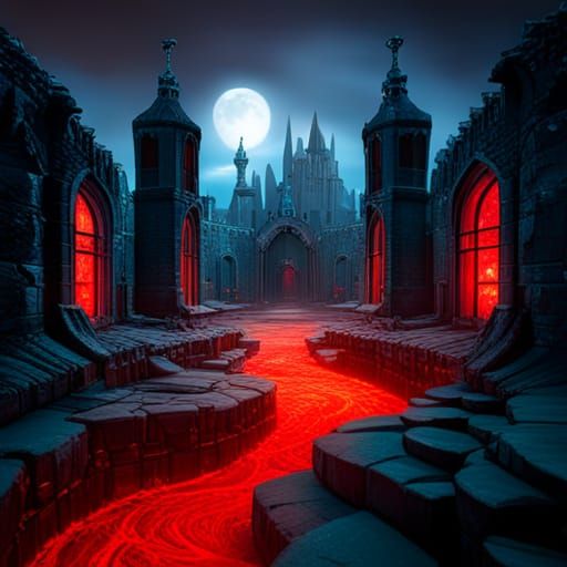 Castle Doom - AI Generated Artwork - NightCafe Creator