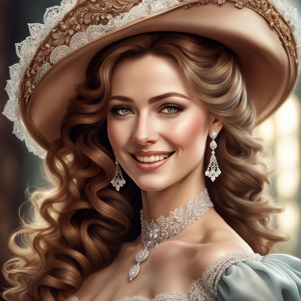 Beautiful lady - AI Generated Artwork - NightCafe Creator