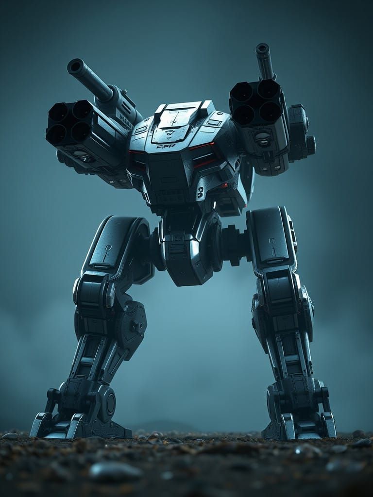 Battle-Mech, light scout mech - Battle-Mech, light scout mec...