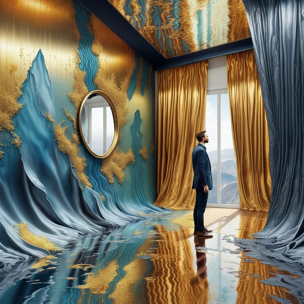 Strange room - AI Generated Artwork - NightCafe Creator