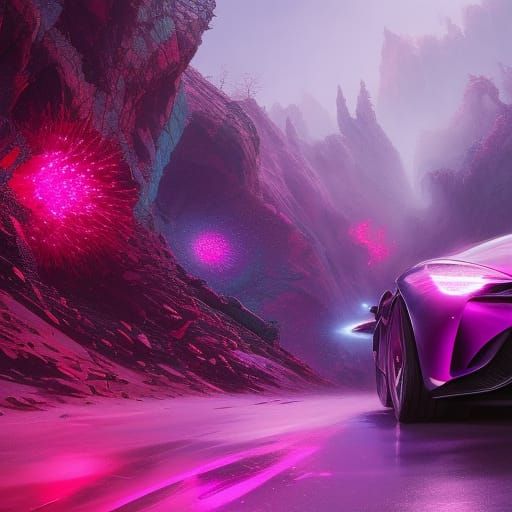 Mars Cyberpunk Meets Arizona - AI Generated Artwork - NightCafe Creator