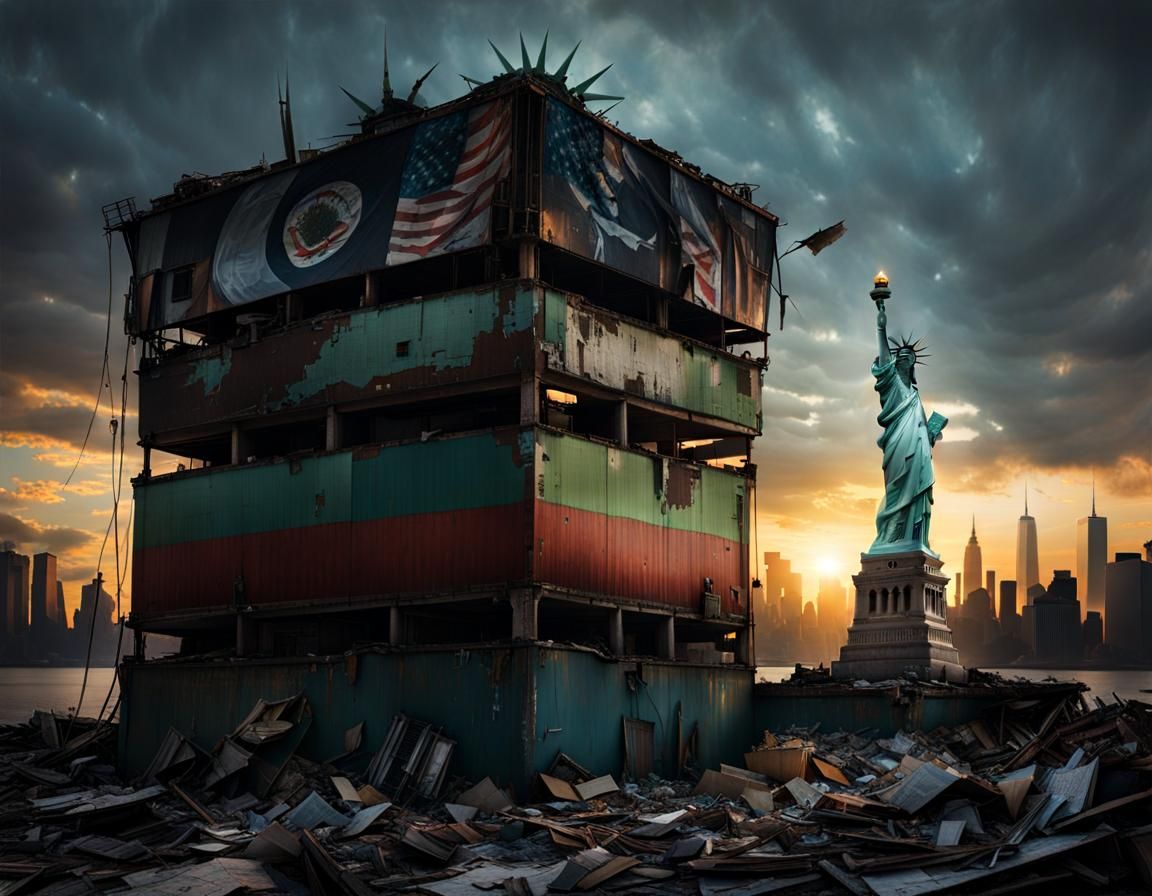 This Once Great Nation - AI Generated Artwork - NightCafe Creator