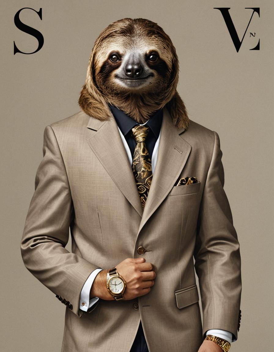 Sloth Vision - the magazine - AI Generated Artwork - NightCafe Creator