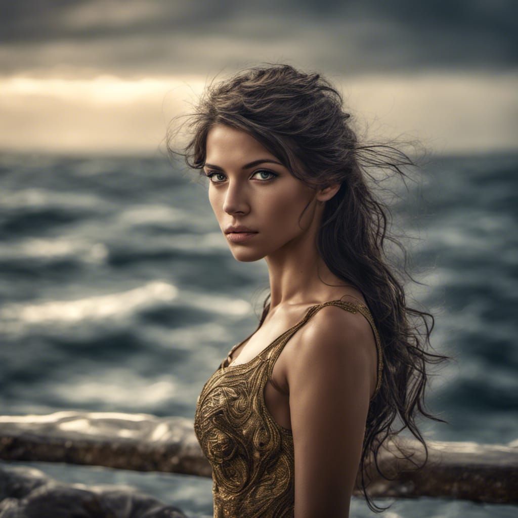 Sea Nymph - AI Generated Artwork - NightCafe Creator