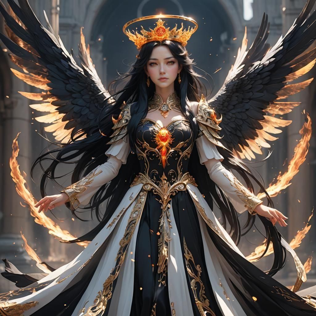 A Beautiful fallen queen - AI Generated Artwork - NightCafe Creator