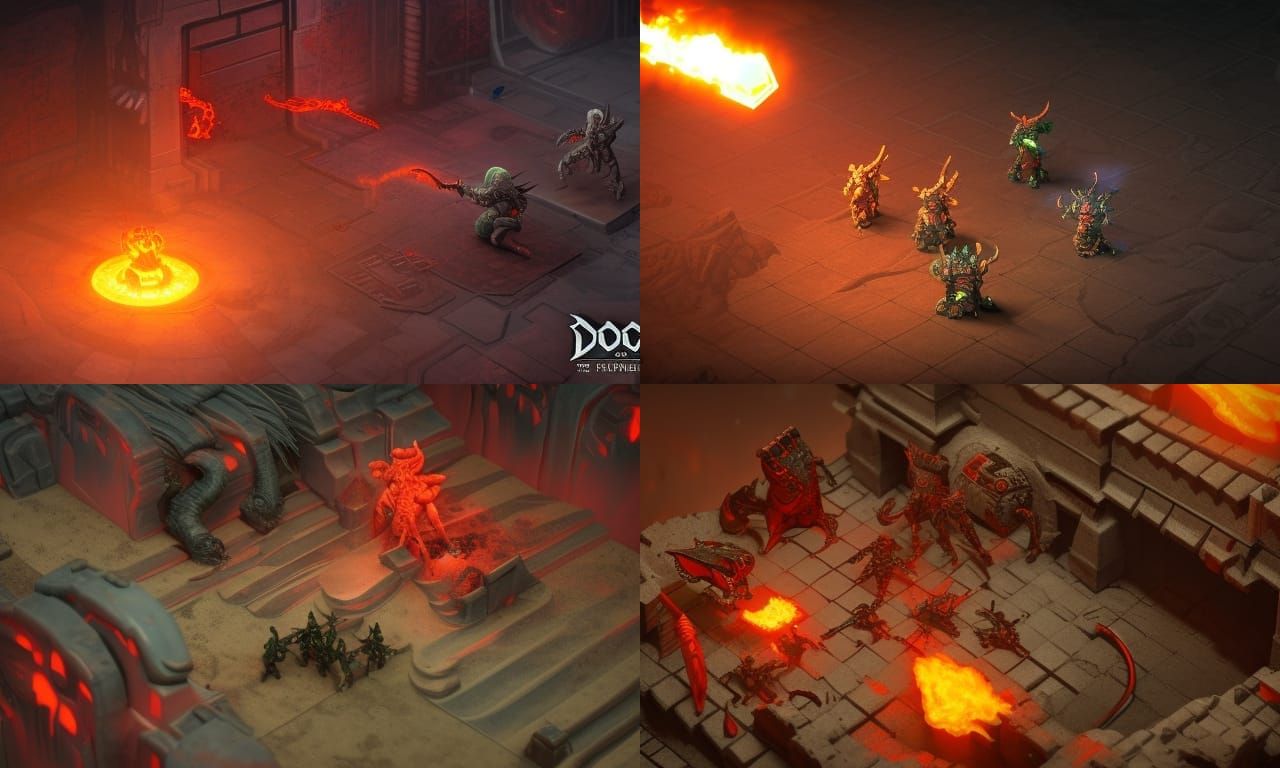Doom / Doom Eternal - AI Generated Artwork - NightCafe Creator