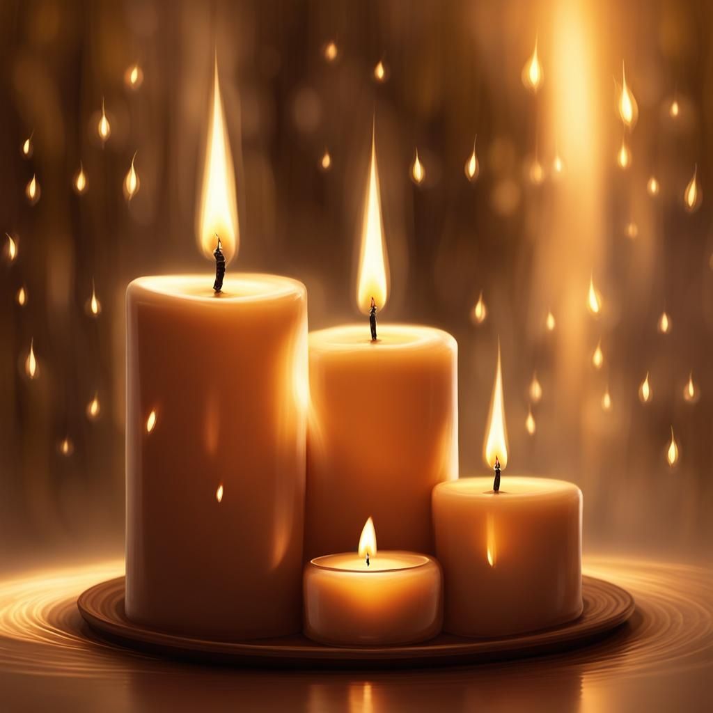 Candlelight - AI Generated Artwork - NightCafe Creator