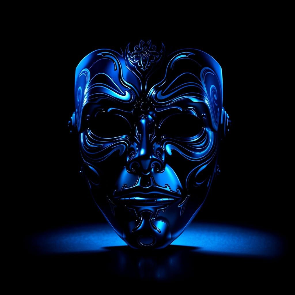 Master of Disguise - Lizzy Borden - Ethereal Opera Mask in M...